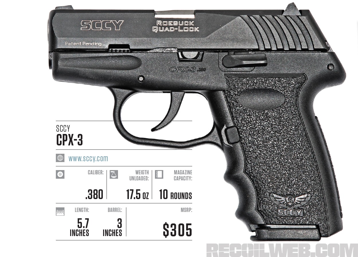 SCCY CPX-3 Pistol | RECOIL
