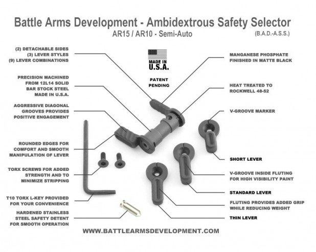 Battle Arms Development Combat Ambi Safety Selector Review - RECOIL
