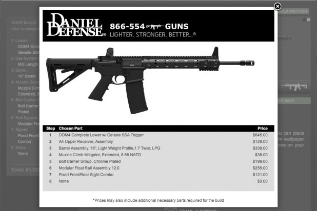 Daniel Defense - Build Your DDM4 Configurator | RECOIL