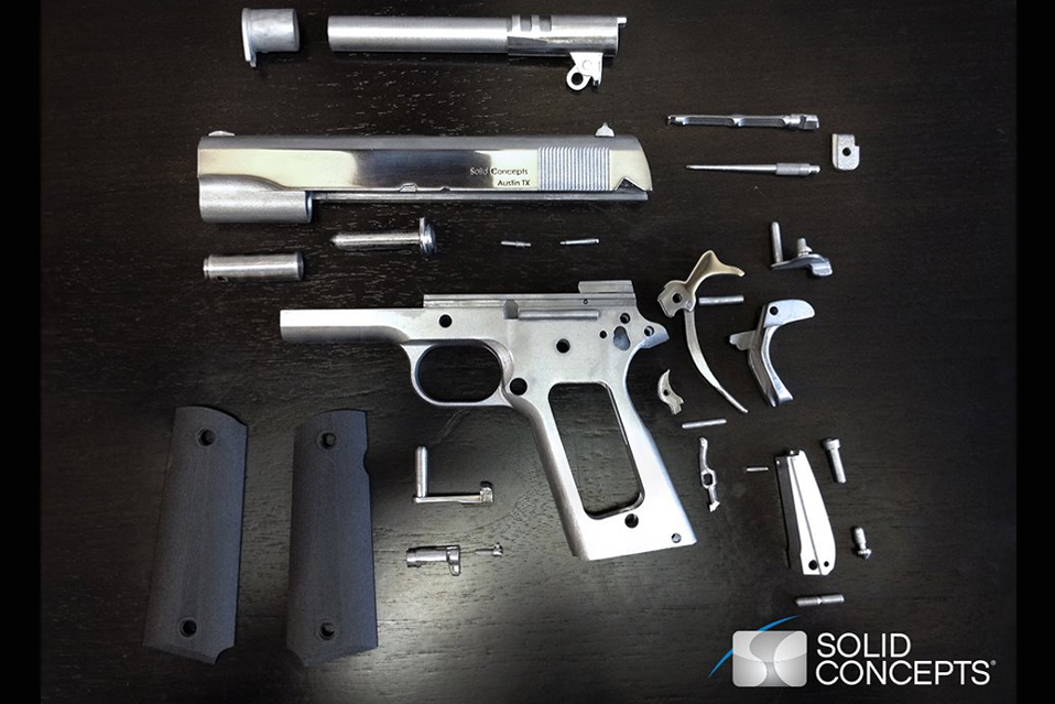 Just Printed: Solid Concepts 3D-Printer Metal 1911 | RECOIL Just Printed: Solid Concepts 3D-Printer Metal 1911 | RECOIL