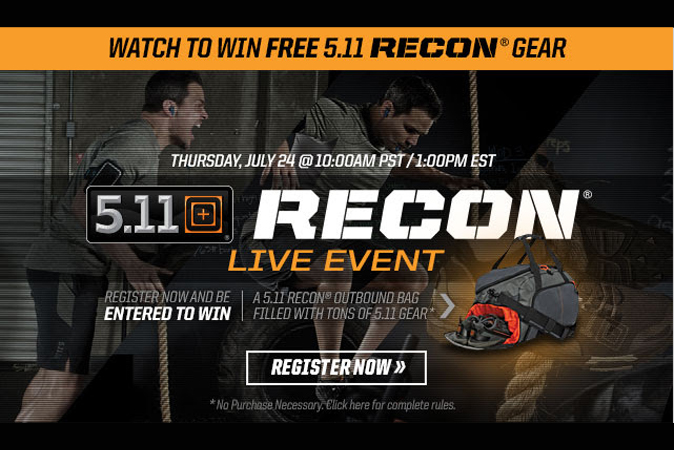 5.11 live "RECON Event" | RECOIL