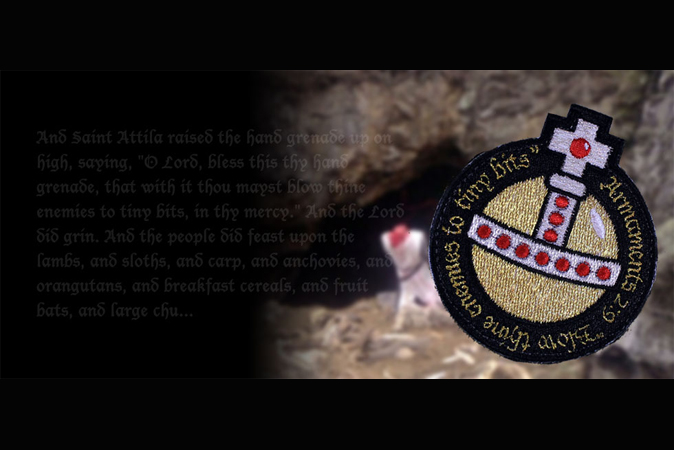 Orca's Holy Hand Grenade of Antioch Morale Patch | RECOIL