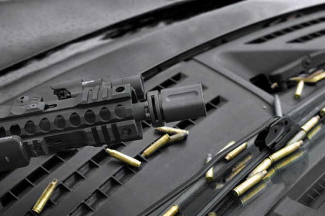 Griffin Armament's QD Blast Shield | RECOIL