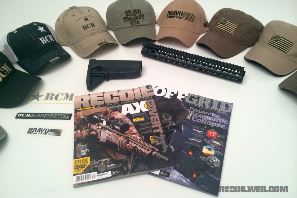BCM Giveaway: Stock Assembly, KMR13, Hats, & More | RECOIL