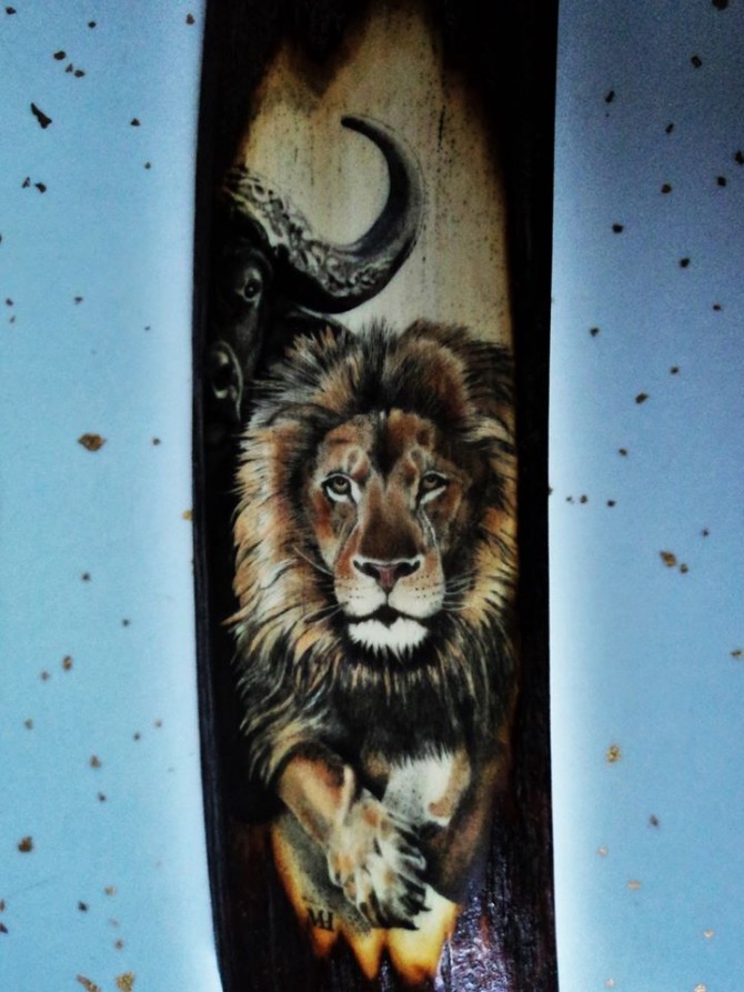The eyes have it: artistry in ivory by Mike Hasbun (Saturday Night ...