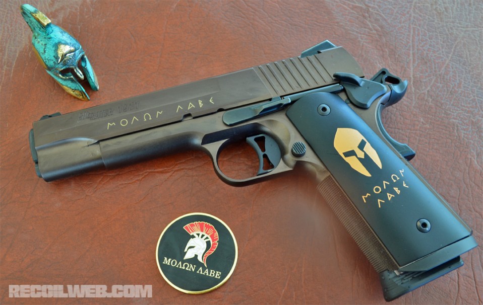 Send one Spartan: Eyes on Sig Sauer's Spartan 1911