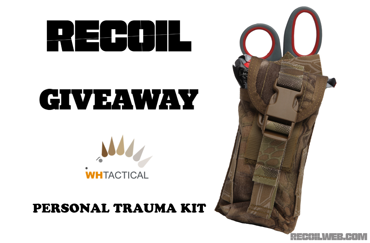 WH Tactical Personal Trauma Kit Giveaway