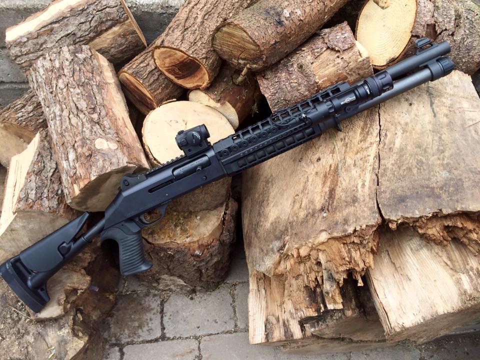 Spuhr Mounts Prototype Benelli M4 Forend | RECOIL