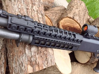 Spuhr Mounts Prototype Benelli M4 Forend | RECOIL