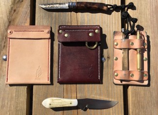 Happy EntrepreNewYear: Burnt Hand - handmade custom leather goods | RECOIL