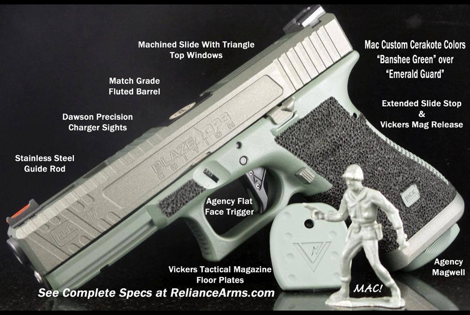 New Pat Mac Blaster - the Blaze Ops Edition Glock | RECOIL