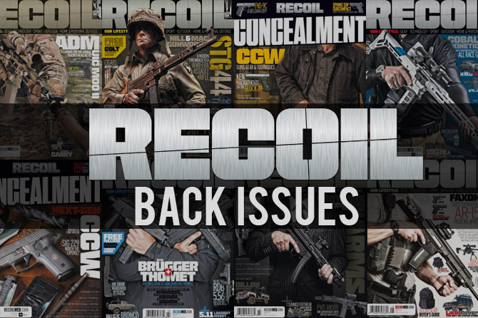 Want RECOIL Back Issues? | RECOIL