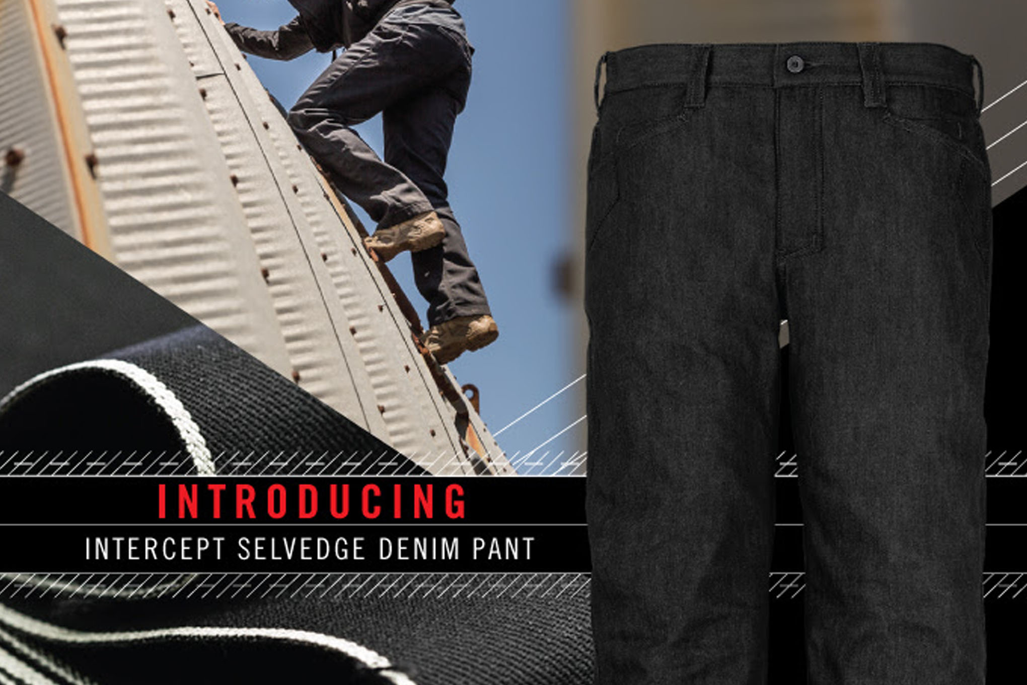 New: TAD Intercept Selvedge Denim Pant | RECOIL