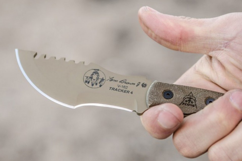 TOPS: 2 New Tom Brown Tracker Knives | RECOIL