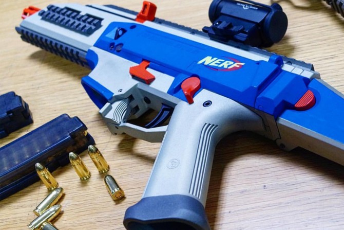 Glocktendos and NERF Live-fire: Who Paints the Line? | RECOIL