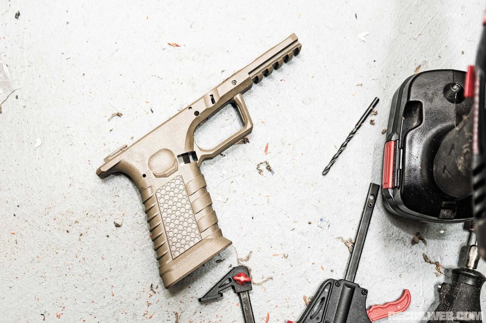 Polymer 80 80% Pistol Frame V.1 - The Ghost Glock | RECOIL