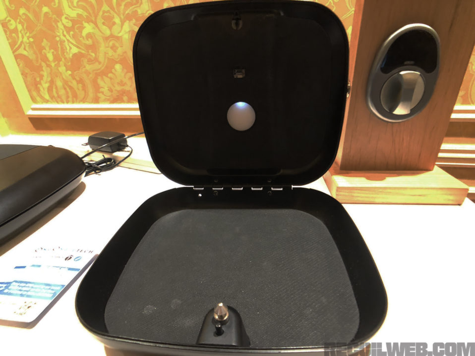 Biometrics Meets RFID With Gunbox Gun Storage