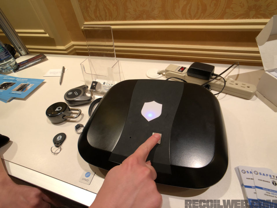 Biometrics Meets RFID With Gunbox Gun Storage