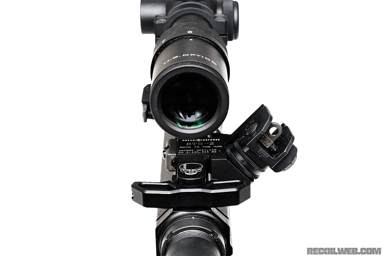 U.S. Optics SR-8S With Plumb Reticle | RECOIL