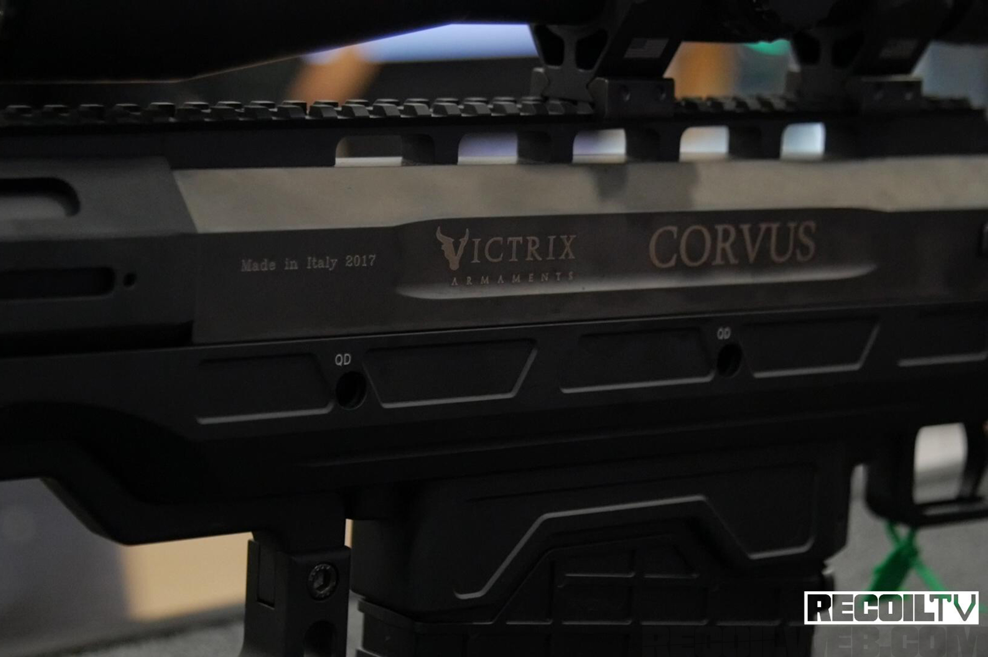 RECOILtv NRA 2018: Beretta Victrix CORVUS .50 Caliber Rifle | RECOIL