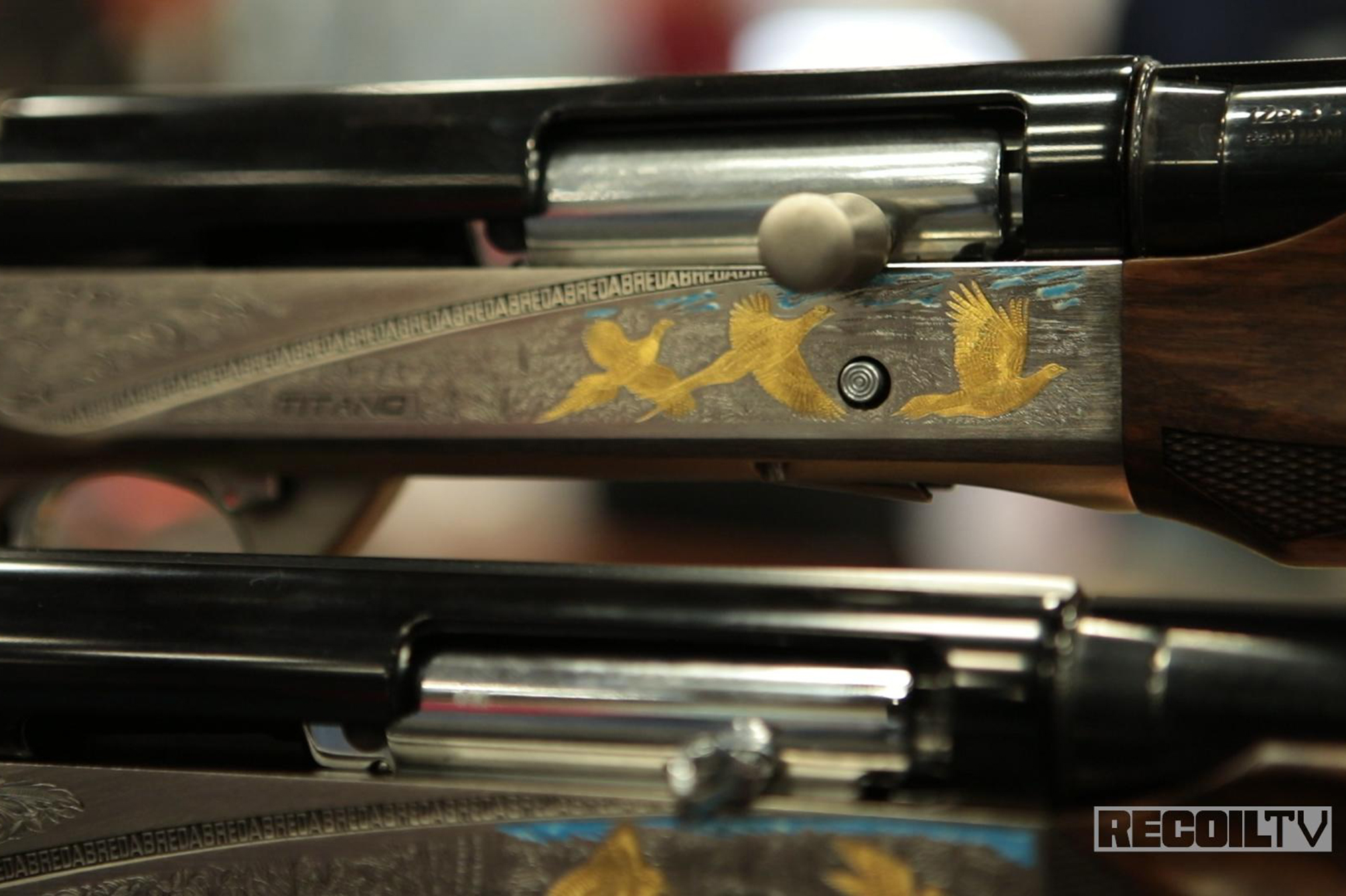RECOILtv NRA 2018: Breda Titano 20 and B12i Shotguns | RECOIL