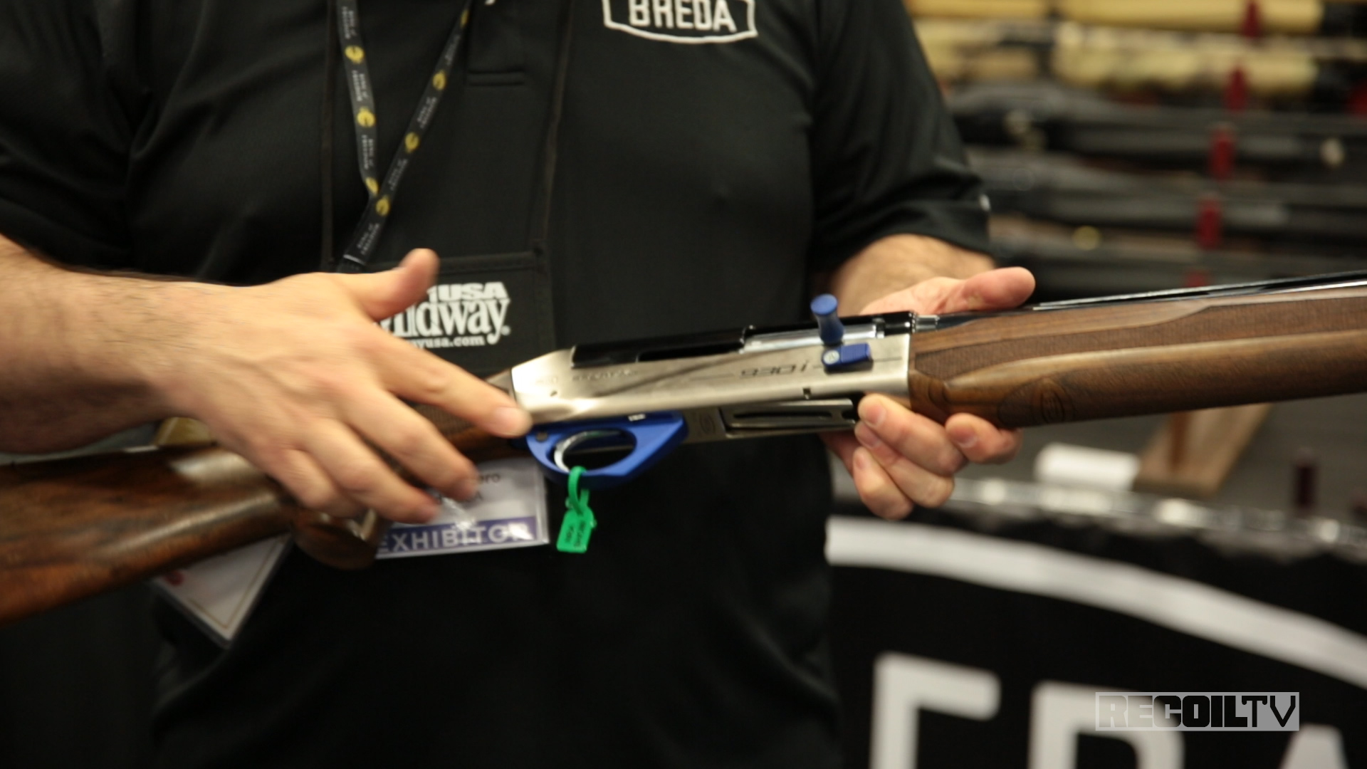 [WATCH] RECOILtv NRAAM 2018: Breda B12iS Shotgun | RECOIL