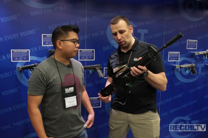 RECOILtv NRA 2018: Colt XM177 Reproduction Rifle & Combat Unit CCO ...
