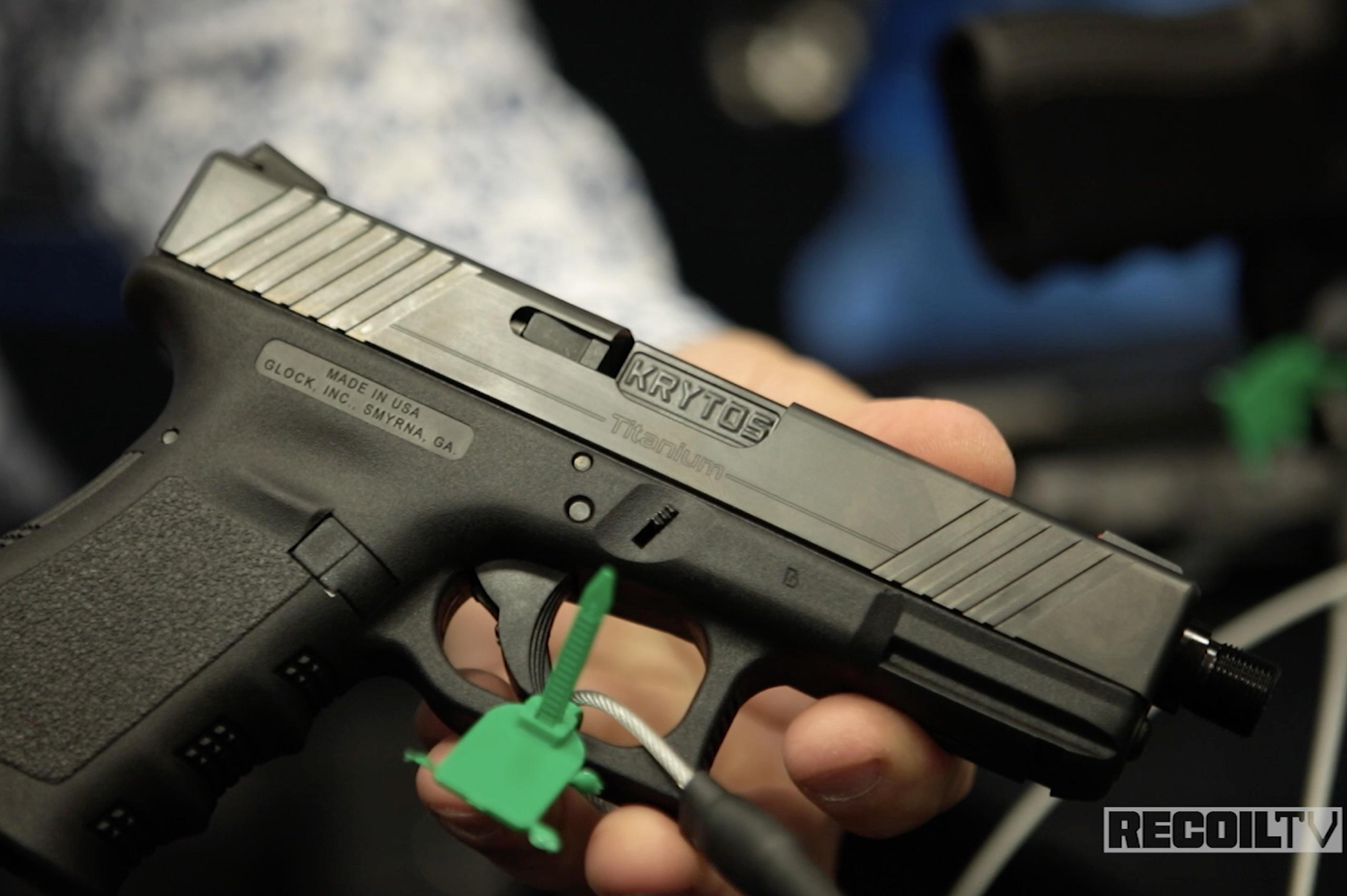 RECOILtv NRA 2018: Krytos Industries Titanium Glock Slides | RECOIL