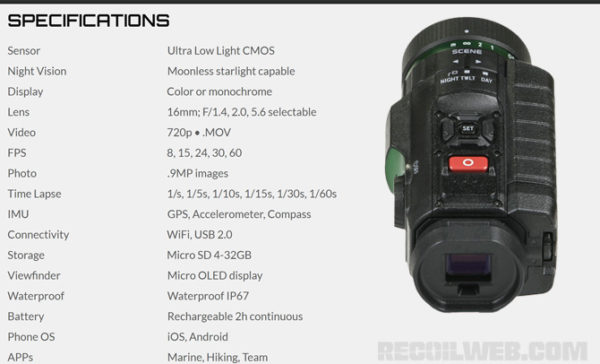 Sionyx Night Vision Camera at Outdoor Retailer | RECOIL