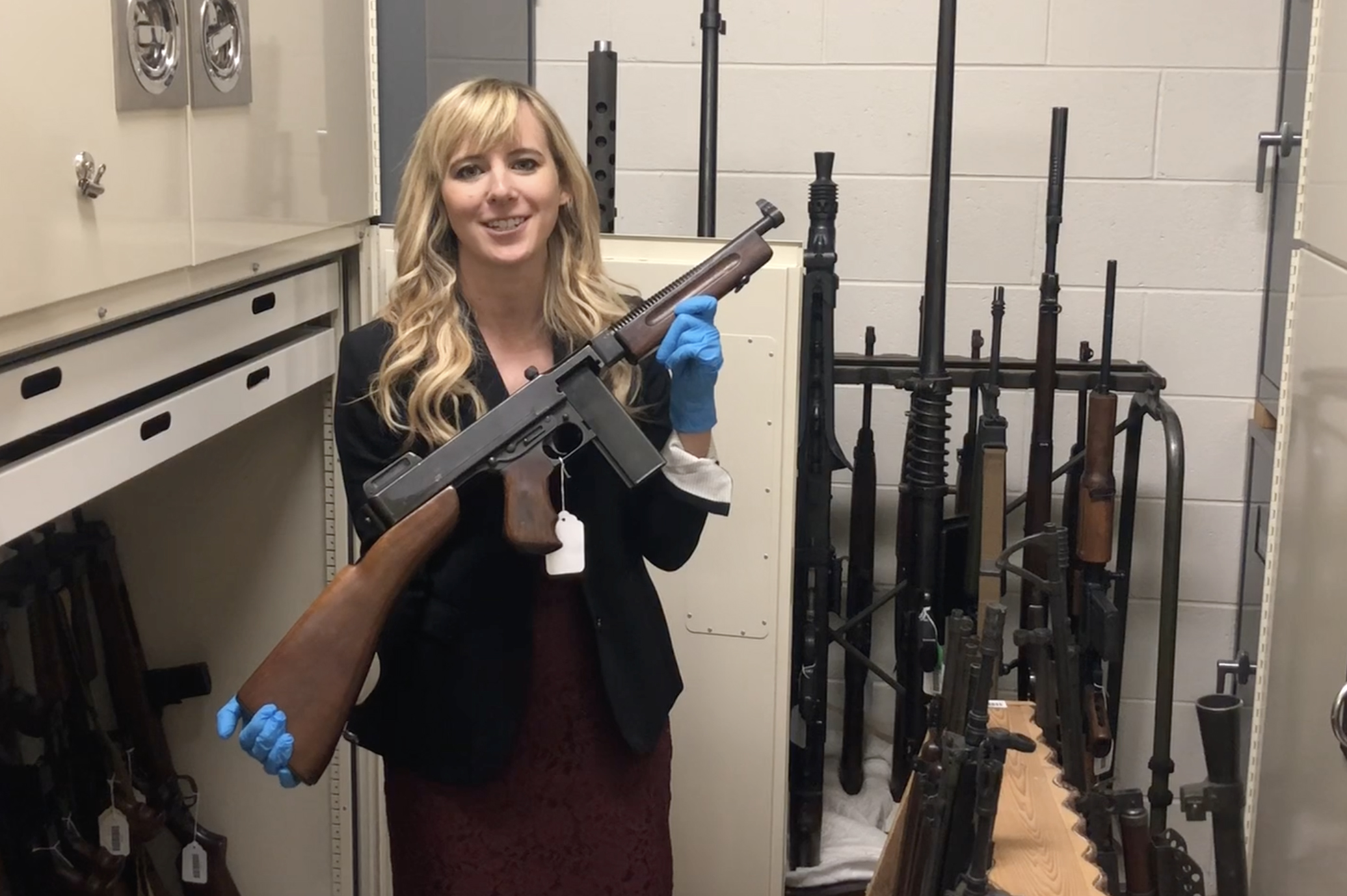 The Ashley Update 30 Cal Thompson Submachine Gun Recoil