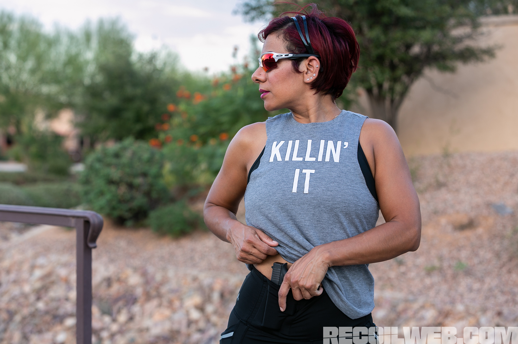 Alexo Athletica: Athletic Apparel for Armed Women | RECOIL
