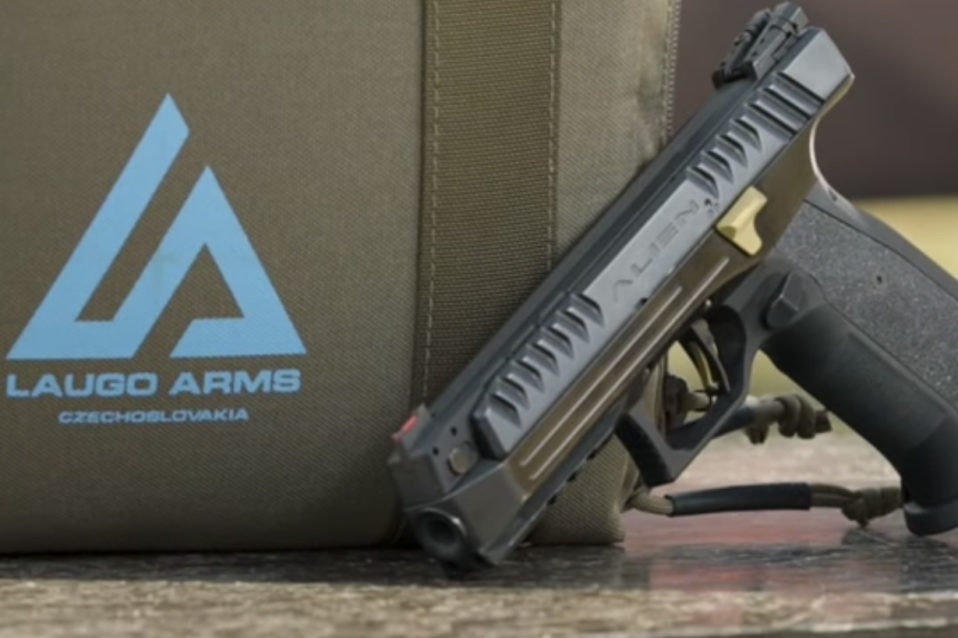 Alien Pistol in Action | RECOIL