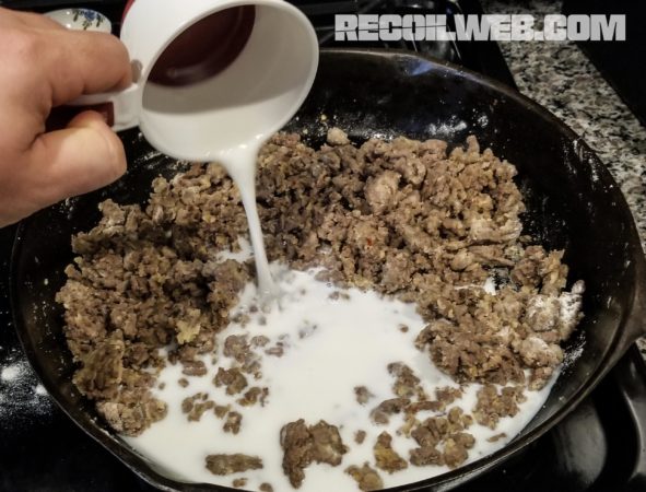 Game Dishes: Deer Sausage Gravy | RECOIL