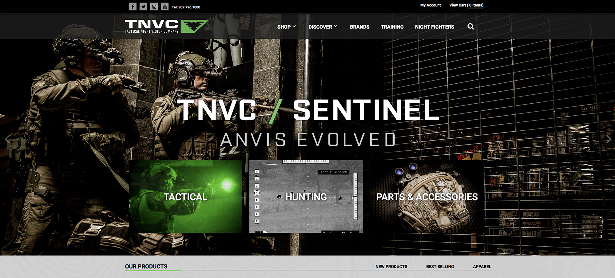Giveaway: TNVC Launches New Website with a TNV/PVS-14 Giveaway | RECOIL