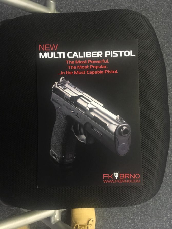 New FK BRNO PSD Multi-Caliber Pistol Released at IWA Outdoor Classics ...
