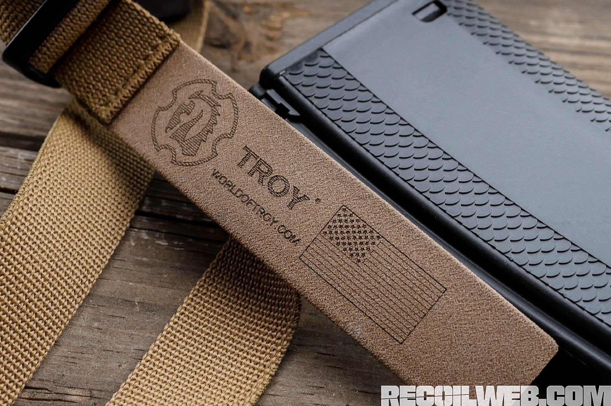 New Troy T-Sling, 45-Degree Sights & Precision Optic Mount | RECOIL