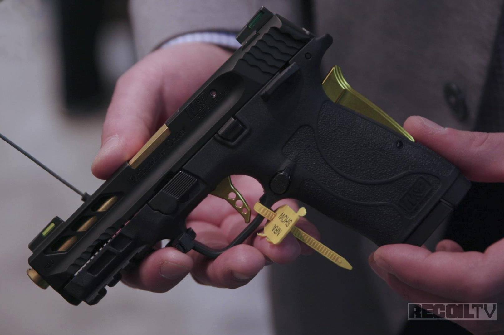RECOILtv NRA 2019: Smith & Wesson Performance Center M&P .380 Shield EZ ...