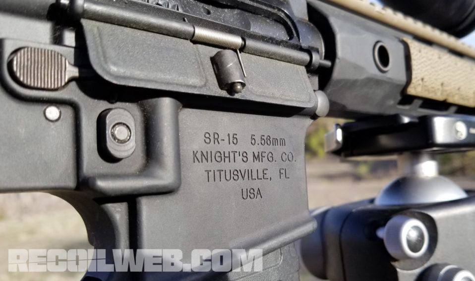 Knights Armament SR-15 Mod 2 LPR, a Modern Special Purpose Rifle | RECOIL