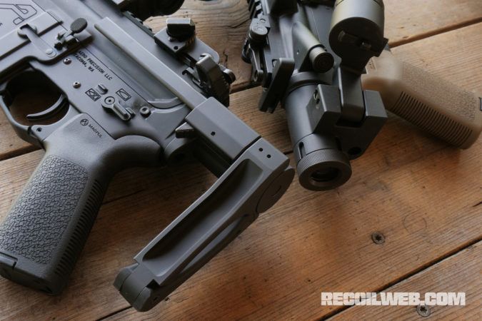 New Super-Short PDW Stock and Brace System from Dead Foot Arms | RECOIL