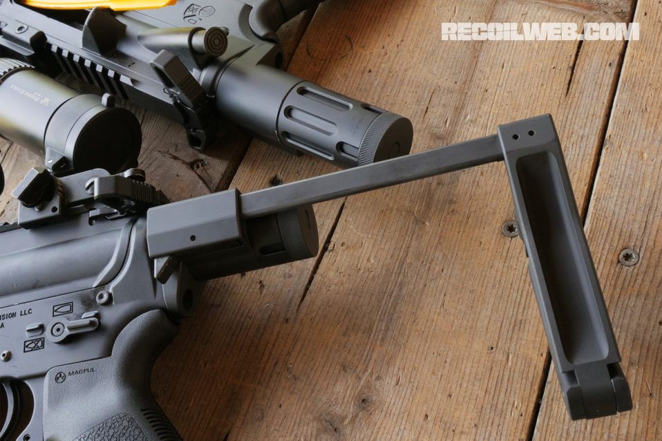 New Super-Short PDW Stock and Brace System from Dead Foot Arms | RECOIL