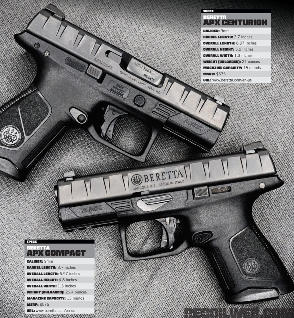 Review: The Beretta APX Centurion and Compact | RECOIL