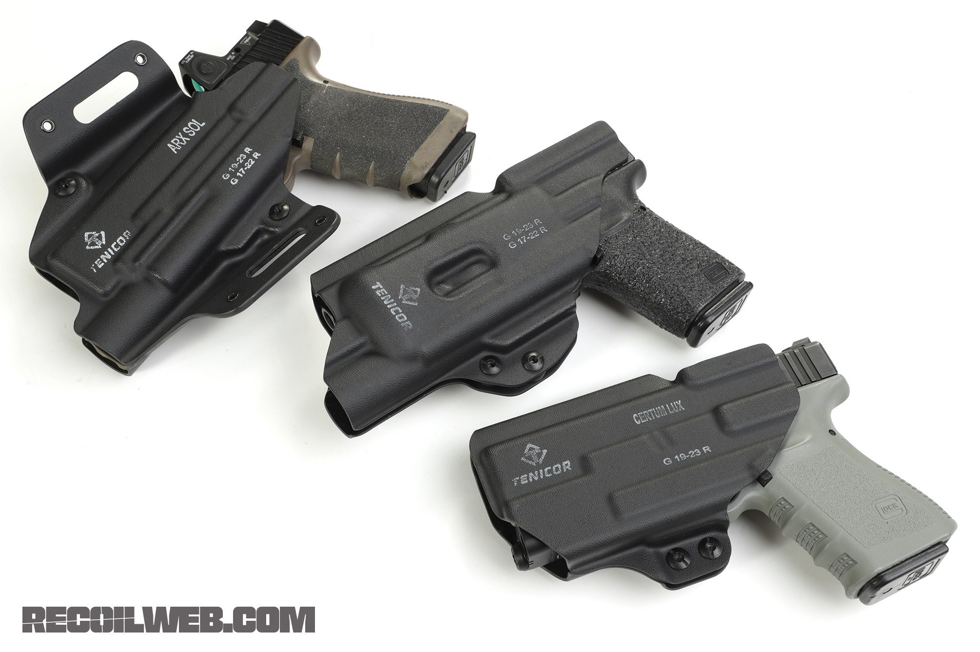 New Holsters from Tenicor for Glocks with Weaponlights – ARX SOL ...
