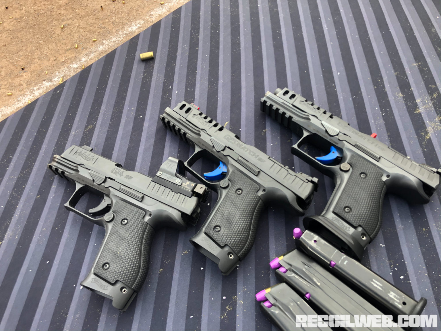 New All-Steel Walther Q4 Steel Frame Compact Match | RECOIL