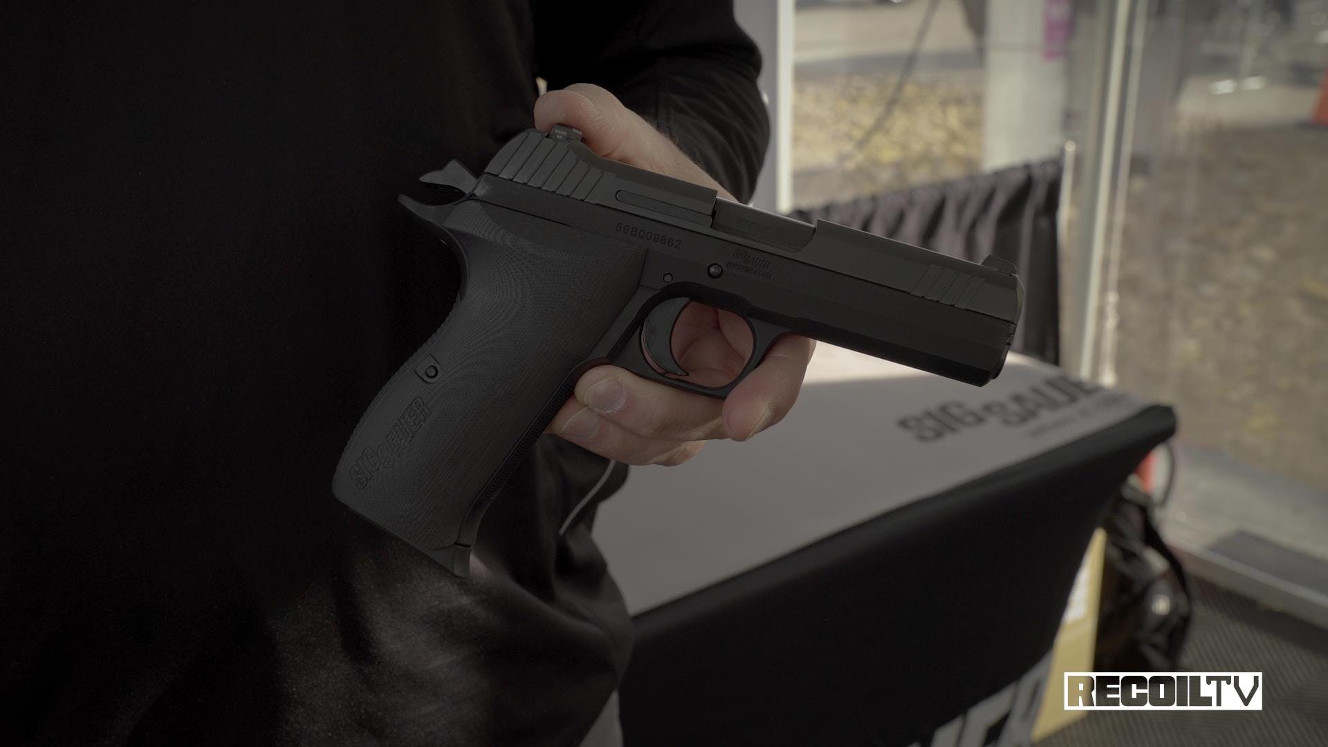 RECOILtv SHOT Show 2020: Sig Sauer Range Day – P210 Carry Pistol | RECOIL