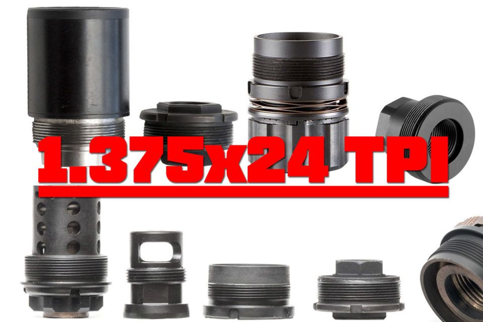 Universal Silencer Standard: HUB 1.375x24 TPI | RECOIL