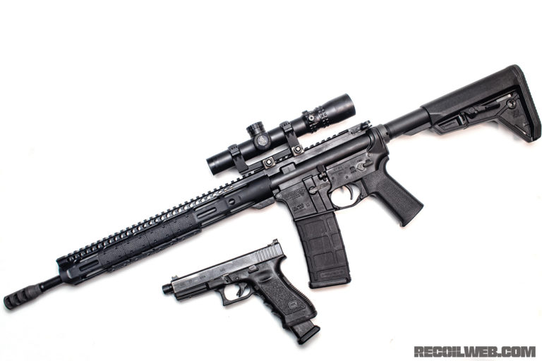 AR-15 and Glock 17 Cheap DIY Upgrades | RECOIL