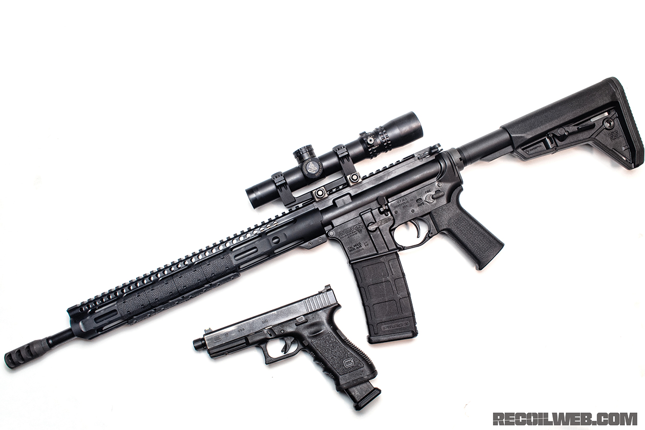 AR-15 and Glock 17 Cheap DIY Upgrades | RECOIL