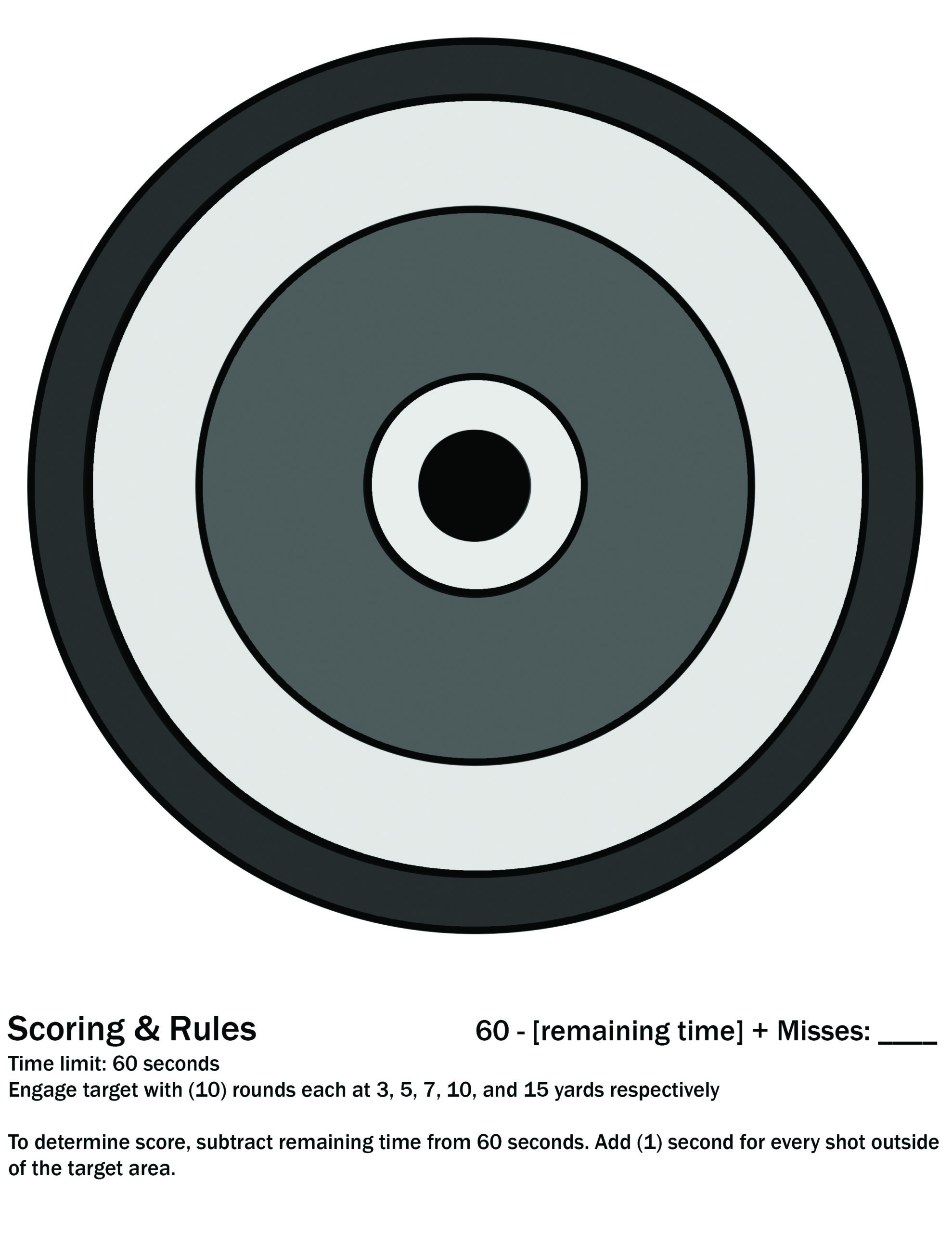 "Mad Minute" CCW Pistol Target Drill | RECOIL