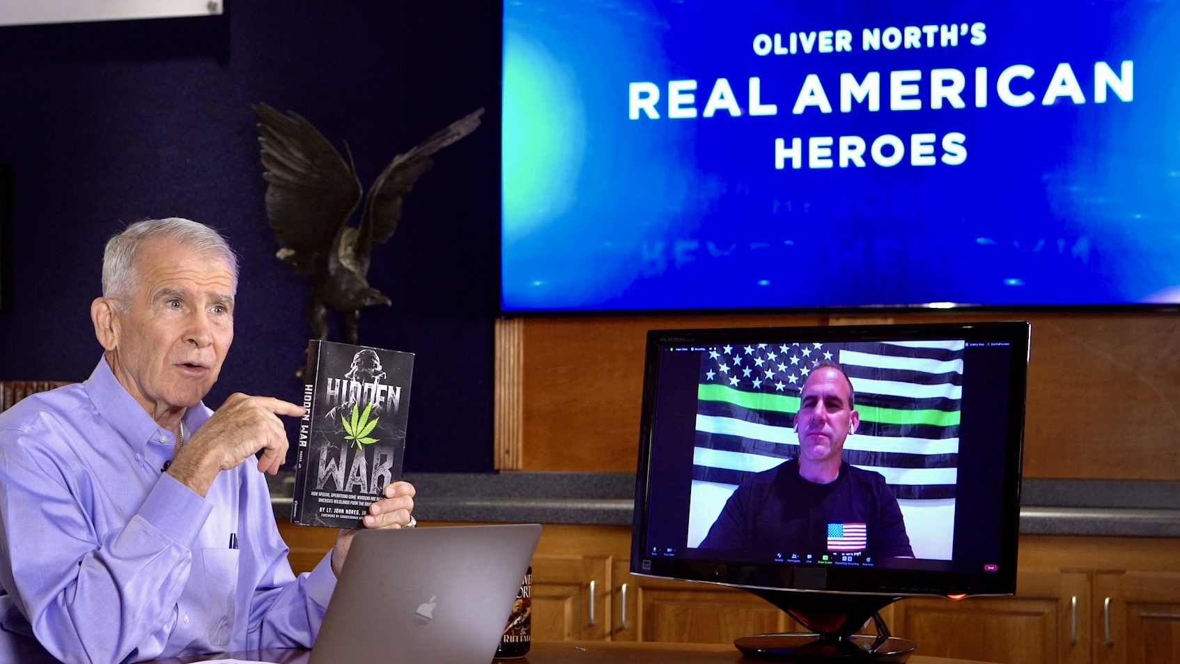 RECOILtv: John Nores discusses his book, Hidden War, with Oliver North ...