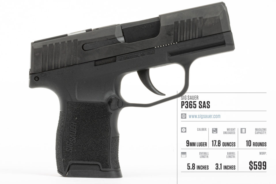 SIG P365 SAS Review: Like Training Wheels for Red Dot Sights | RECOIL